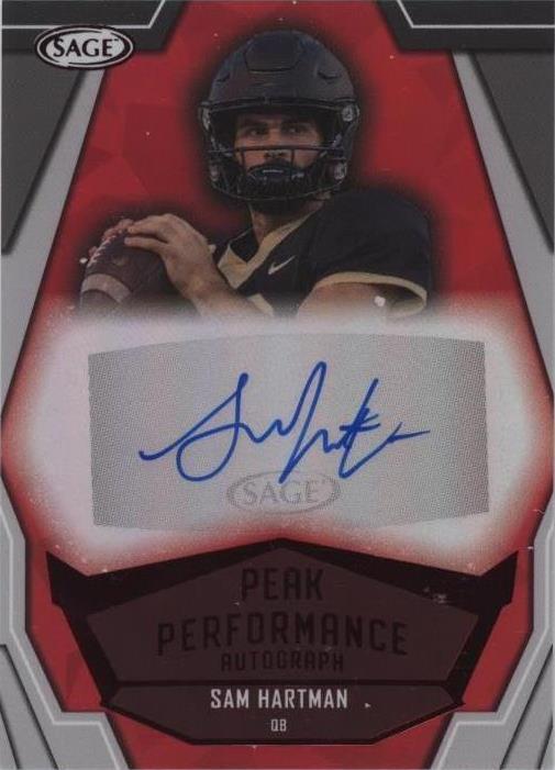2023 SAGE Low Series - Peak Performance Sam Hartman #PKA-SH Red ...