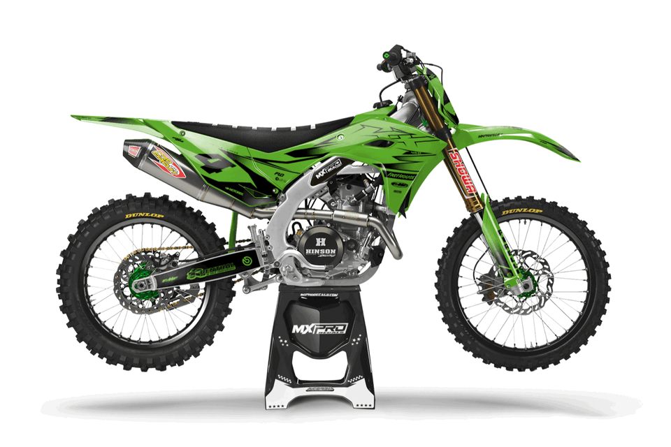 Fits Kawasaki KX450F (2024, 25, 2026 ) and KX250F (2025-2026) graphic ...