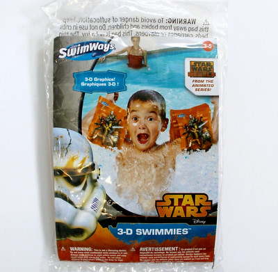 Swim Ways Star Wars Rebels 3-D Swimmies Arm Inflatable Floaties 3-5 ...