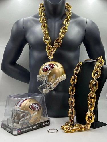 San Francisco 49ers Helmet Chain | eBay