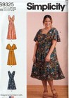 Simplicity 9325 Lovely Dress Variations Sewing Pattern Misses and Plus ...