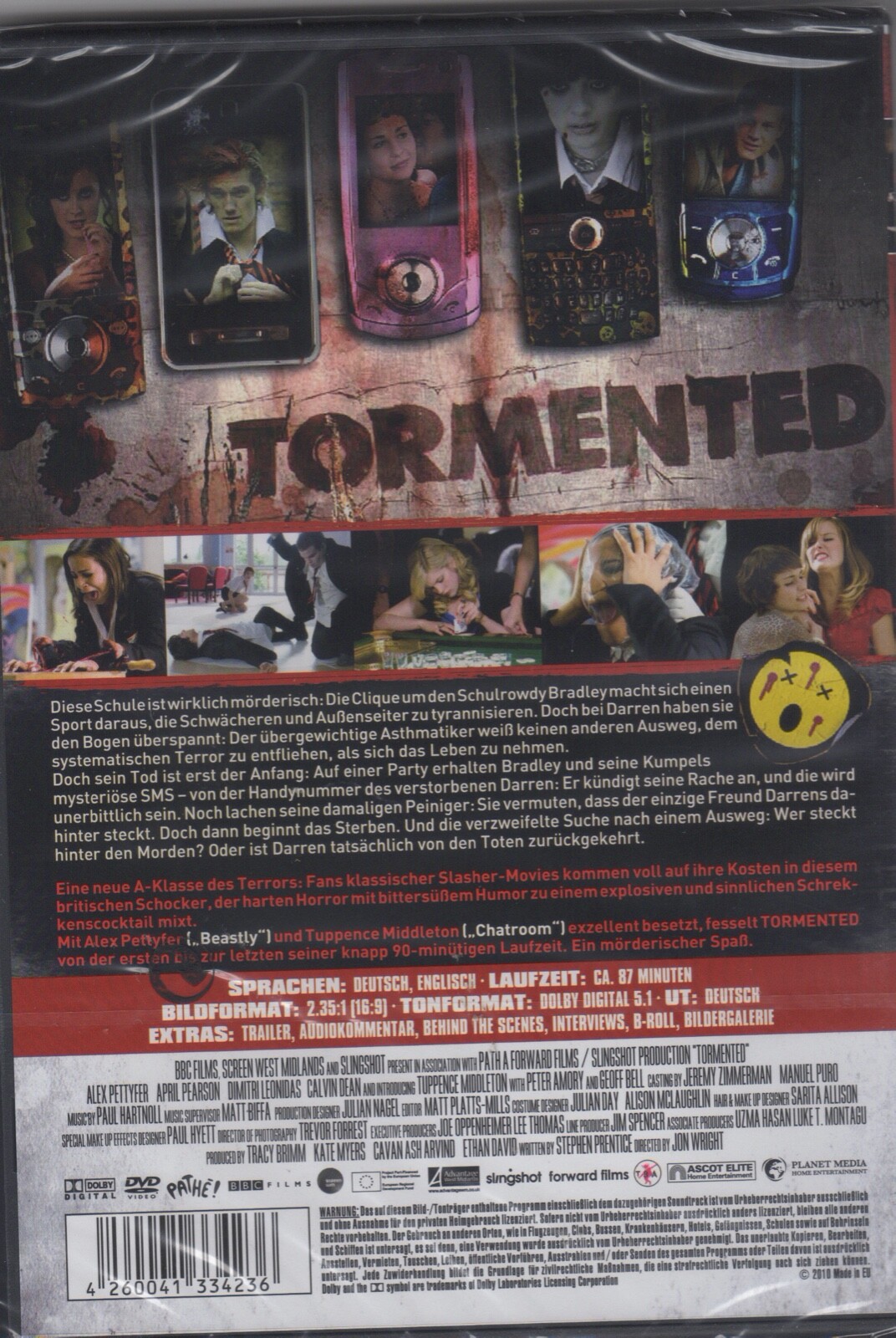 Tormented - NEW DVD - Horror - Alex Pettyfer - April Pearson - Calvin ...
