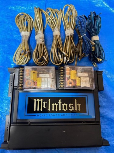 McIntosh MC420 4Channel Power Amplifier Car Audio Working Confirmed | eBay