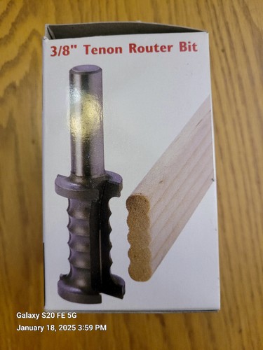 Rockler Beadlock Tenon Router Bit - 3/8" Dia x 1-3/4" H x 1/2" Shank | eBay