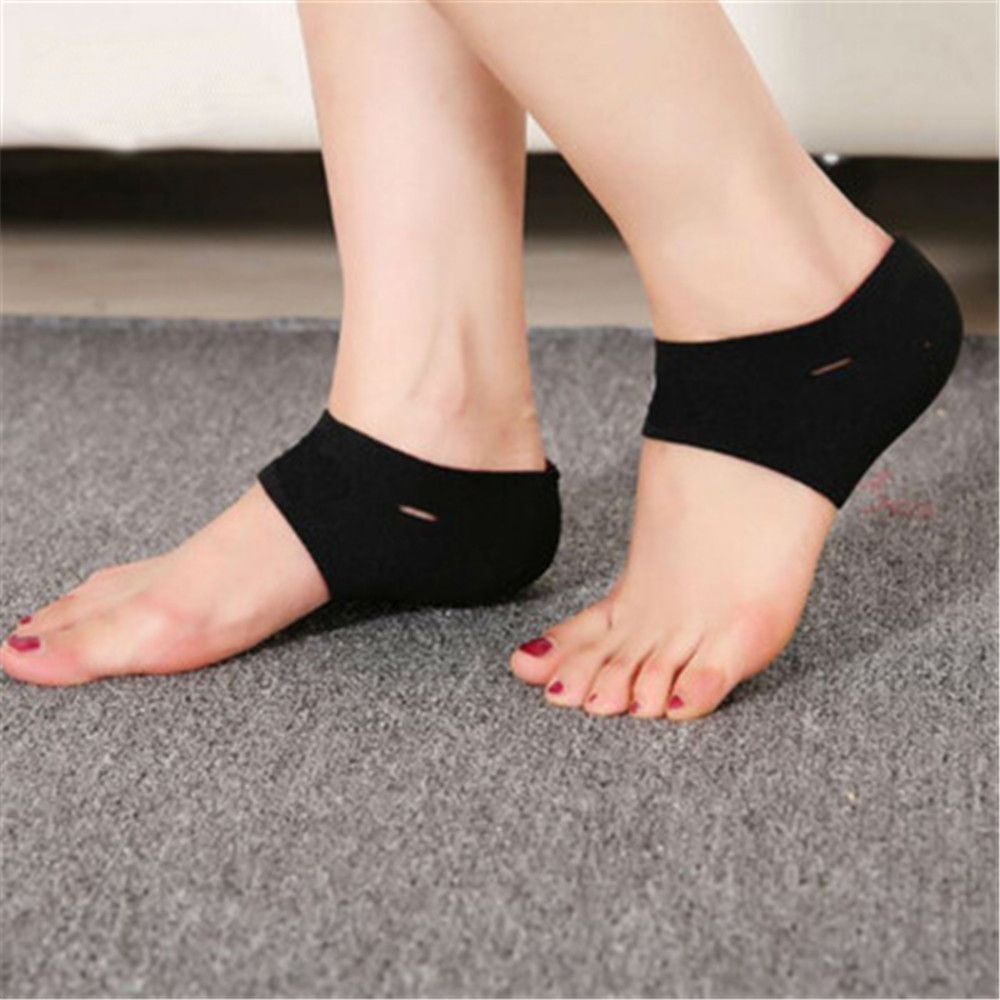Breathable Moisturizing Crack Healing Open-Toe Heel Socks Foot Cracked ...