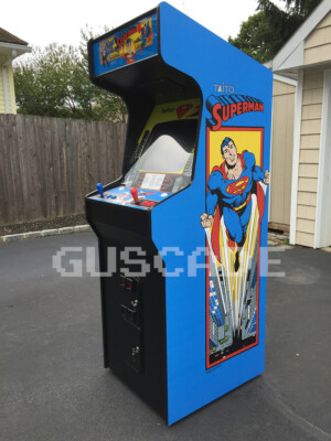 Superman Arcade Machine NEW Full Size Plays many Classics Super Man ...