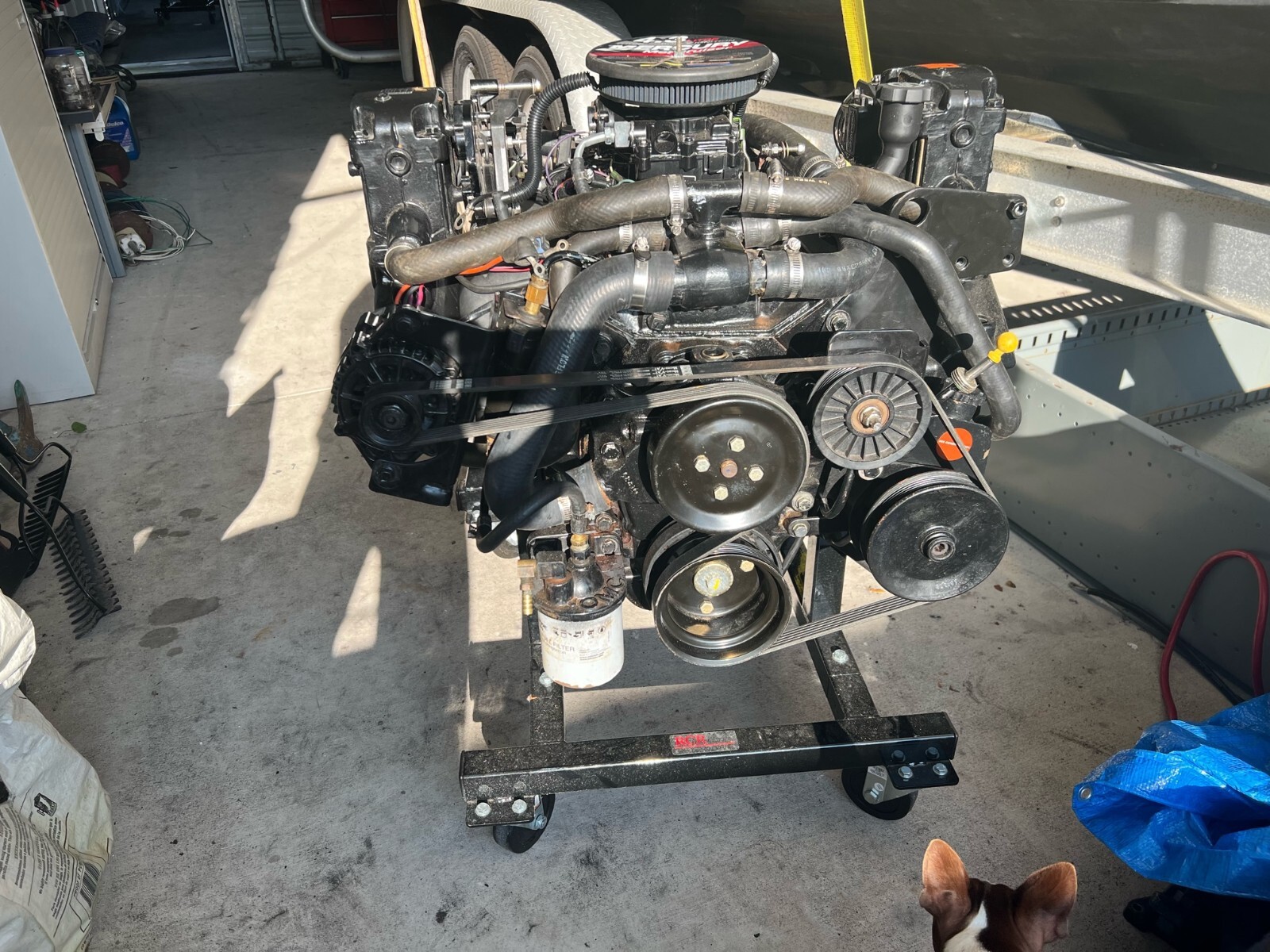 4.3 Mercruiser Complete externals. Will part out. Engine cracked ...