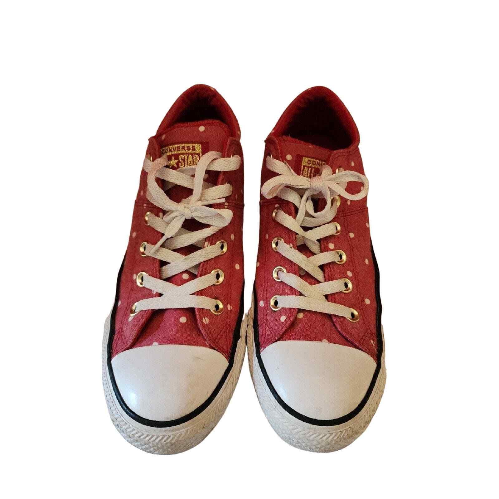Converse Allstars Shoes Gym Red Gold White 560690C Womens 10 Fast Ship ...