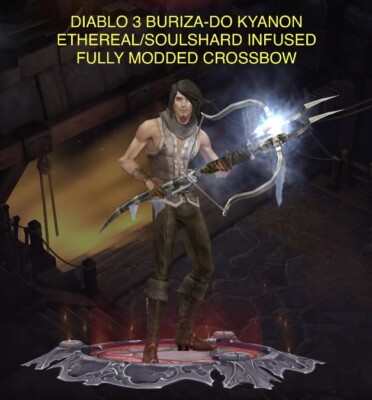 DIABLO 3-PS4/5-BURIZA-DO KYANON ETHEREAL/SOULSHARD INFUSED MODDED ...