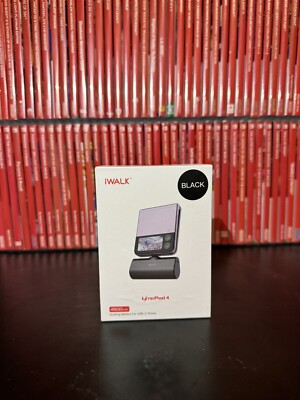 iWALK Black Small USB-C Portable Charger, 4500mAh Phone Charger Link ...