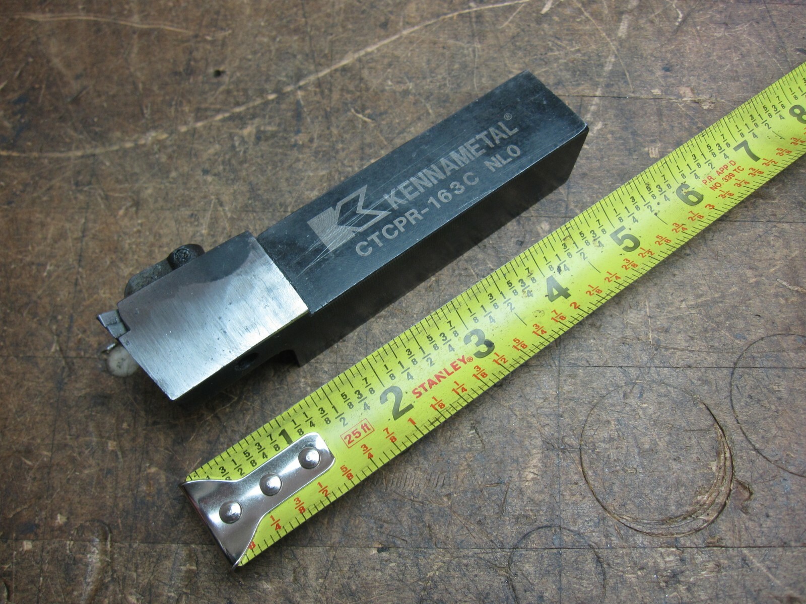 Kennametal 1" CTCPR 163c Lathe Tool Holder Carbide Inserts B476 for ...