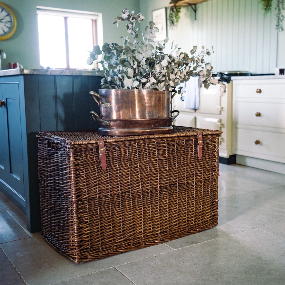 Wicker Storage Chests With Lids Wicker Treasure Chest