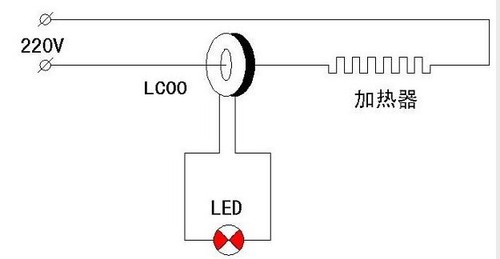 LED current sensing indicator Outlet wire breakage measuring instrument ...