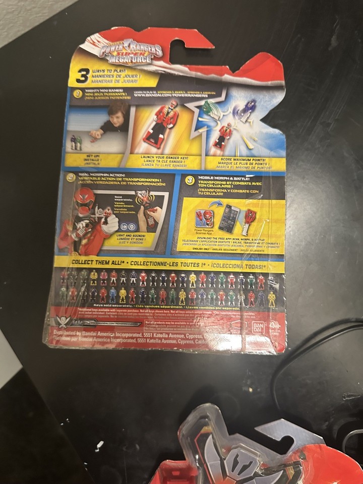 Power Rangers Megaforce Dino Thunder Legendary Key Pack ToysRus ...