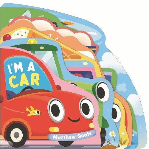 Ruth Symons I'm a Car (Libro di cartone) I'm A... Shaped Board Book ...