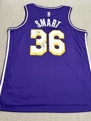 BECKETT COA MARCUS SMART Signed Autographed Los Angeles Lakers ...
