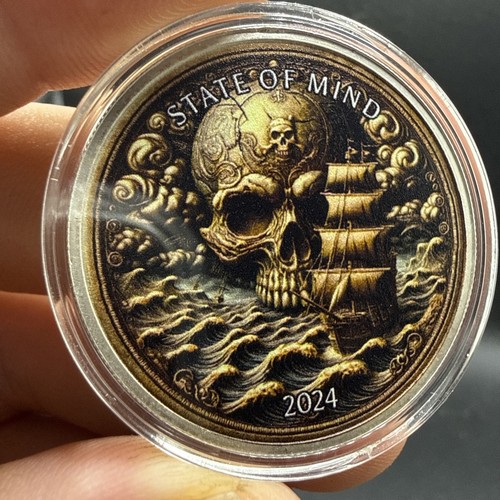 2024 1oz State of Mind Series - 100 Mintage.999 Silver Art Round | eBay