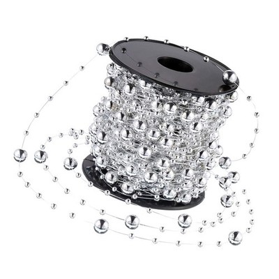 Christmas Tree Beads Pearl String Bead Garland Wedding Beads Strand ...