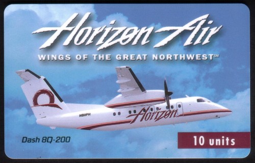 10m Horizon Air Fokker & deHavilland Dash Airplanes Prod. Set of 2 ...
