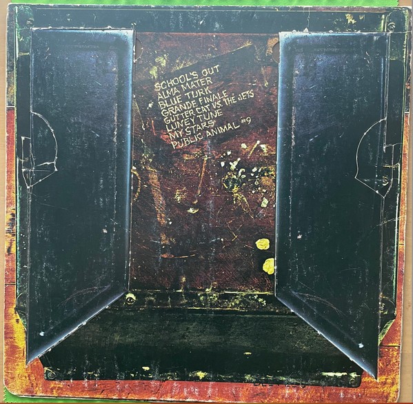 Alice Cooper - School's Out RARE 1972 Santa Maria Press (VG+) Vinyl LP ...