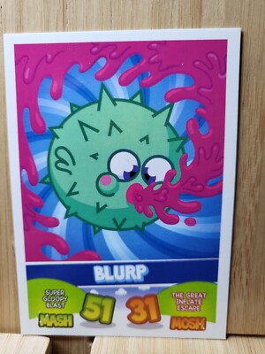 MOSHI MONSTERS MASH UP!🏆2011 TOPPS "BLURP" Card🏆FREE POST | eBay Australia