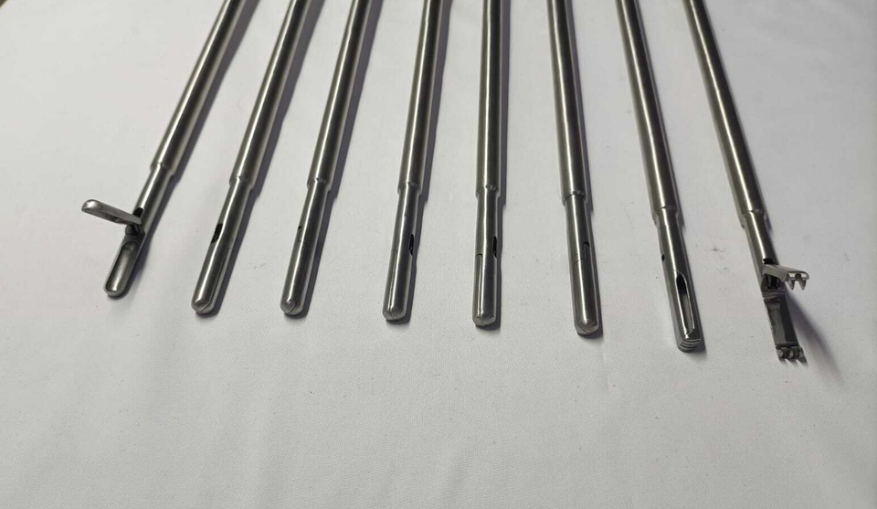 8pc Laparoscopic Gallbladder Extractor & Spoon Forceps 10mm Reusable ...