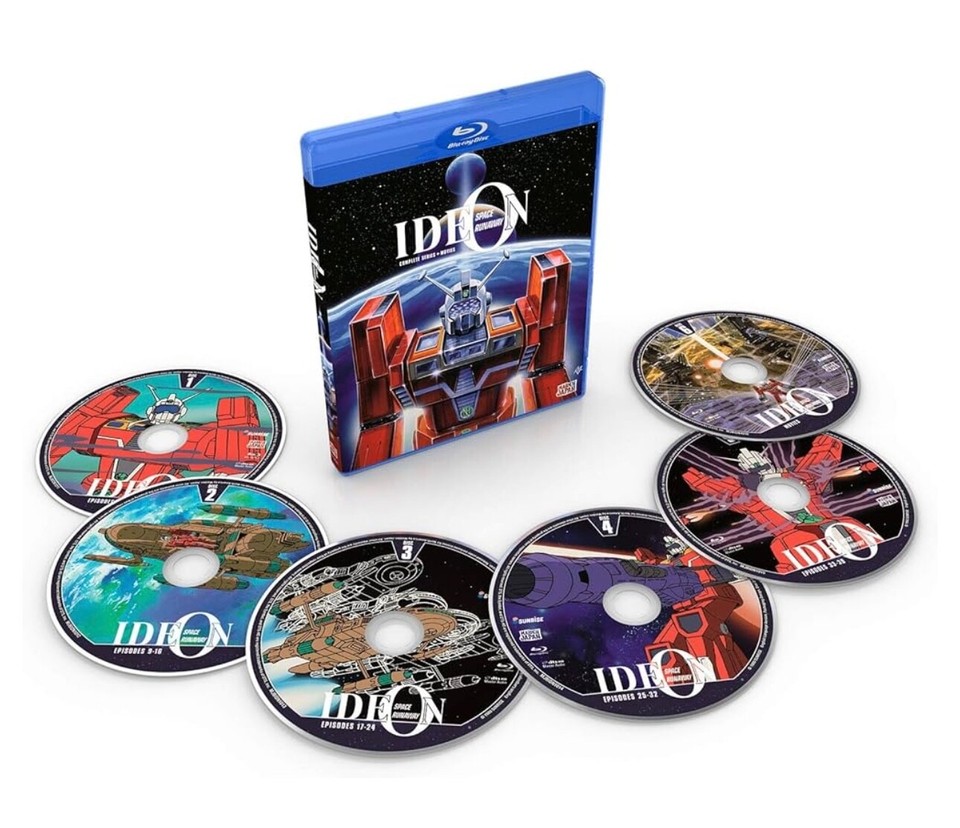 Space Runaway Ideon Complete Series + Movies (Blu-ray, Sentai ...