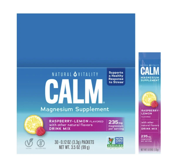 Natural Vitality Calm, Magnesium Citrate Supplement, Anti-Stress Exp 03 ...