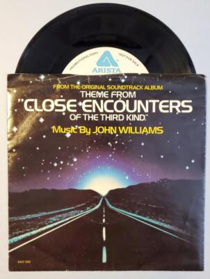 John Williams US 45 THEME FROM CLOSE ENCOUNTERS OF THE 3RD KIND W/PS ...