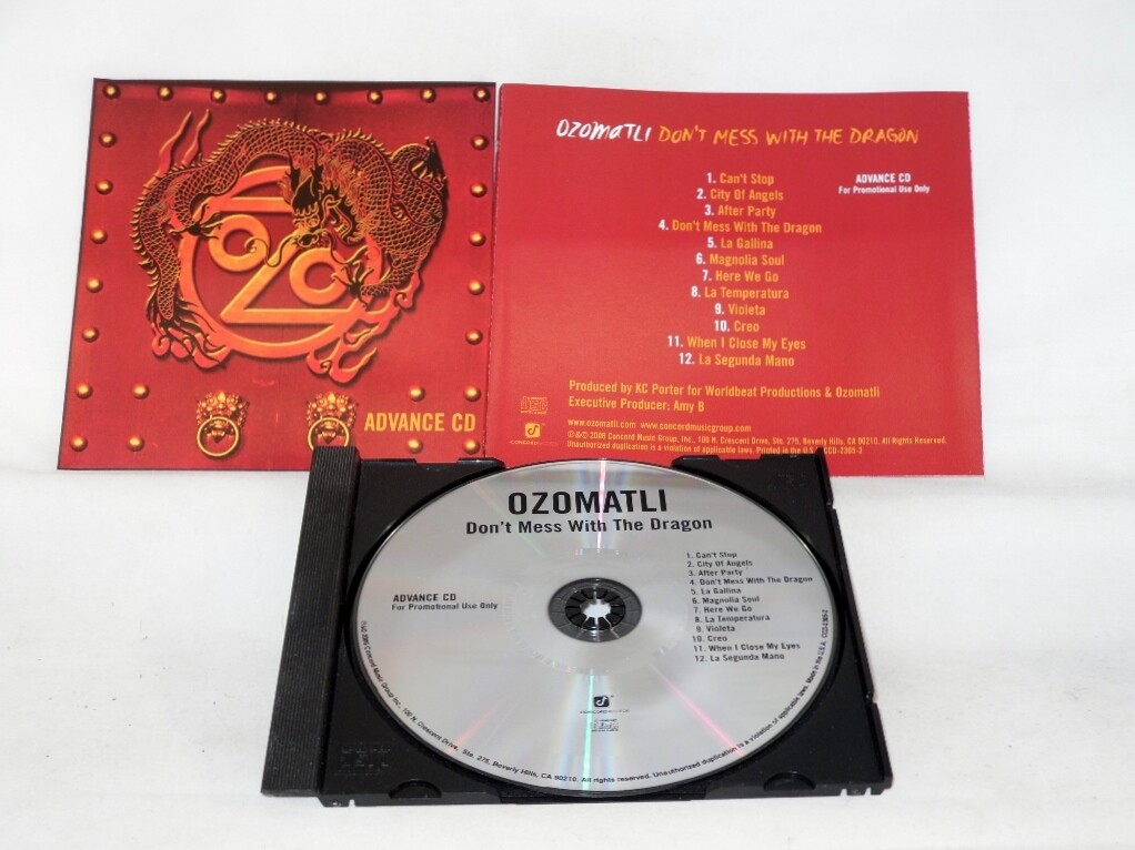 Ozomatli - Dont Mess With The Dragon Promotional ONLY CD ** Free Shipping** | eBay