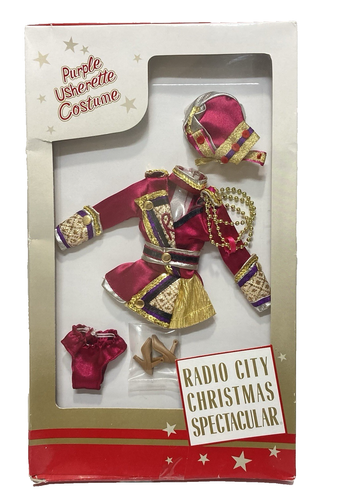 Radio City Rockettes Doll Christmas Spectacular Costume Purple ...