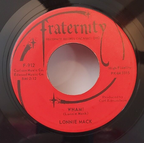 Lonnie Mack WHAM! / SUZIE-Q (GREAT ROCK N ROLL 45) #912 PLAYS VG++ NO ...