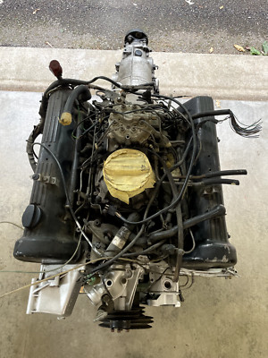 Mercedes-Benz M116 420SEL 420 V8 W126 116.965 Engine And Transmission ...