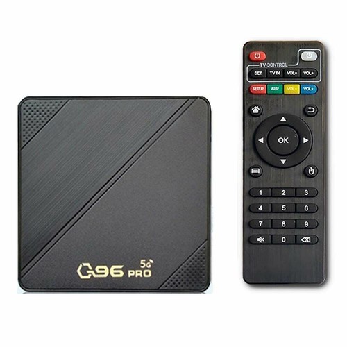 Multimédia Lecteur Q96 Pro TV Boîte Smart Set Top Wifi | eBay