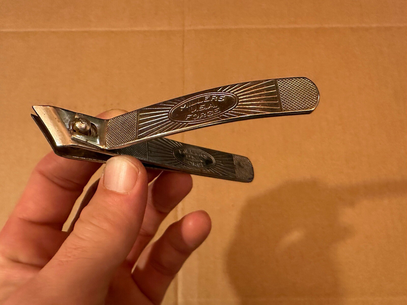 NICE Vintage Millers Forge Nail Clipper / Cutter 727 100 Toe Made in ...