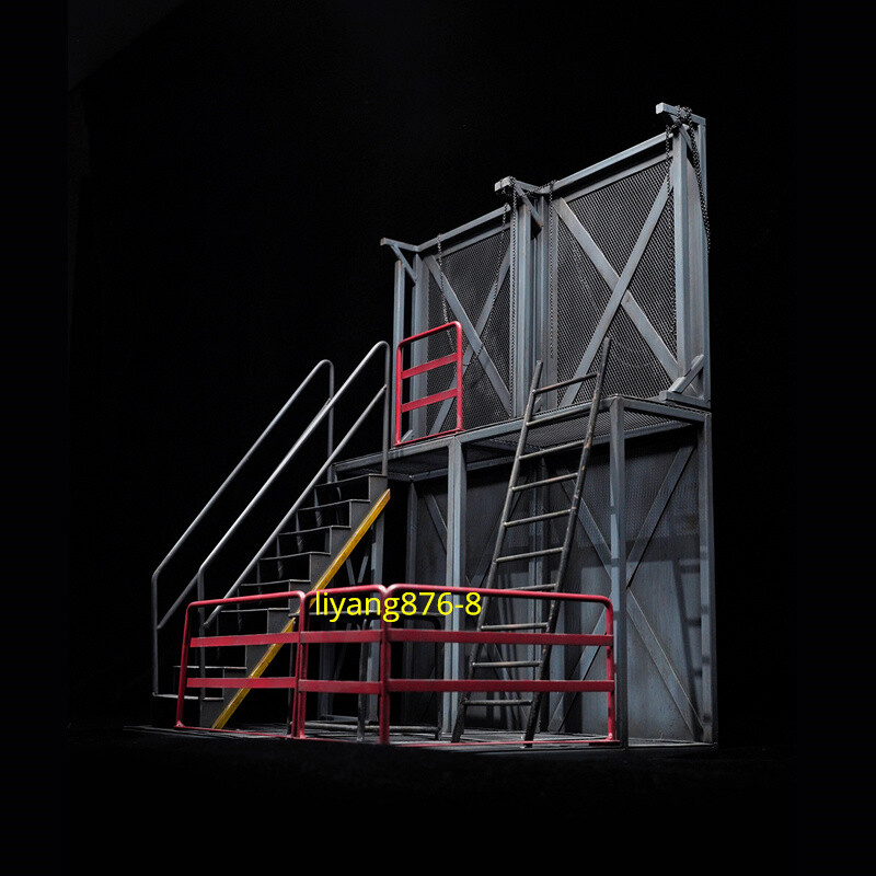 MMMTOYS 1/12th Steel Sentry Station Scene Platform for Action Figure ...