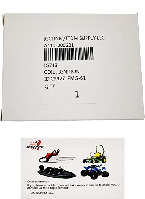 IGCLINIC Ignition Coil Compatible with ECHO Mantis for SV-5C/2 TC-210# ...
