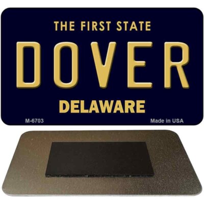 Dover Delaware State License Plate Metal Magnet Fridge Refrigerator ...