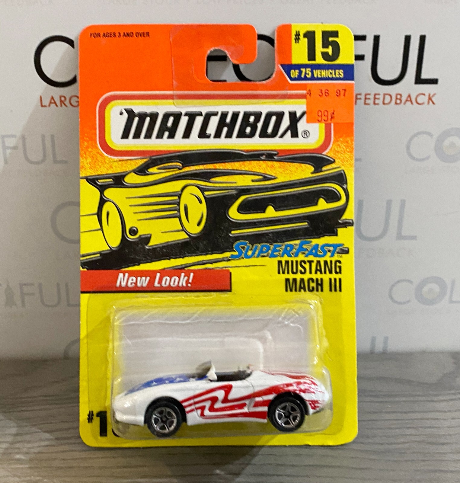 MATCHBOX - #15 - SUPERFAST - MUSTANG MACH III - DIECAST *MOC*🔥 | eBay