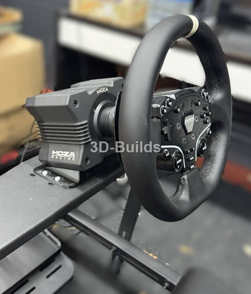 Moza R3 R5 Wheel 15 Degree Tilt Angle Mount for GT Omega Sim Rig | eBay