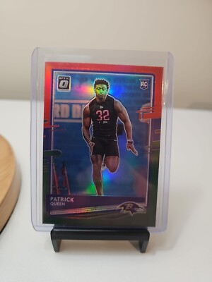 Patrick Queen 2020 Donruss Red and Green Optic Preview #P-268 Ravens | eBay