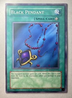 Black Pendant - RP01-EN052 Retro Pack 2020 Date Reprint - Yugioh! TCG ...