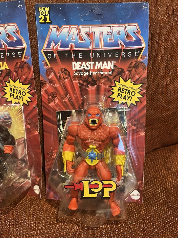 Masters of the Universe Origins: Faker, Beast Man LOP, Merman LOP, Anti ...