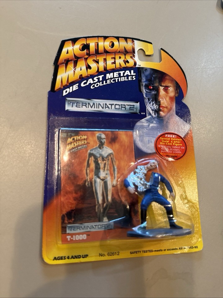 1994 Action Masters Die Cast Collectibles. Terminator 2, Predator ...