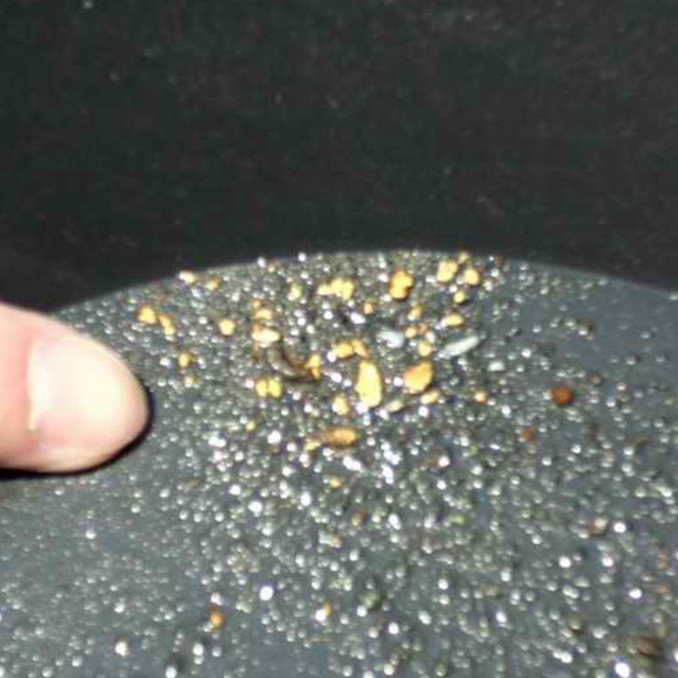 Pro Plastic Gold Pan Panning 38cm Geological Black Prospecting Sifting ...