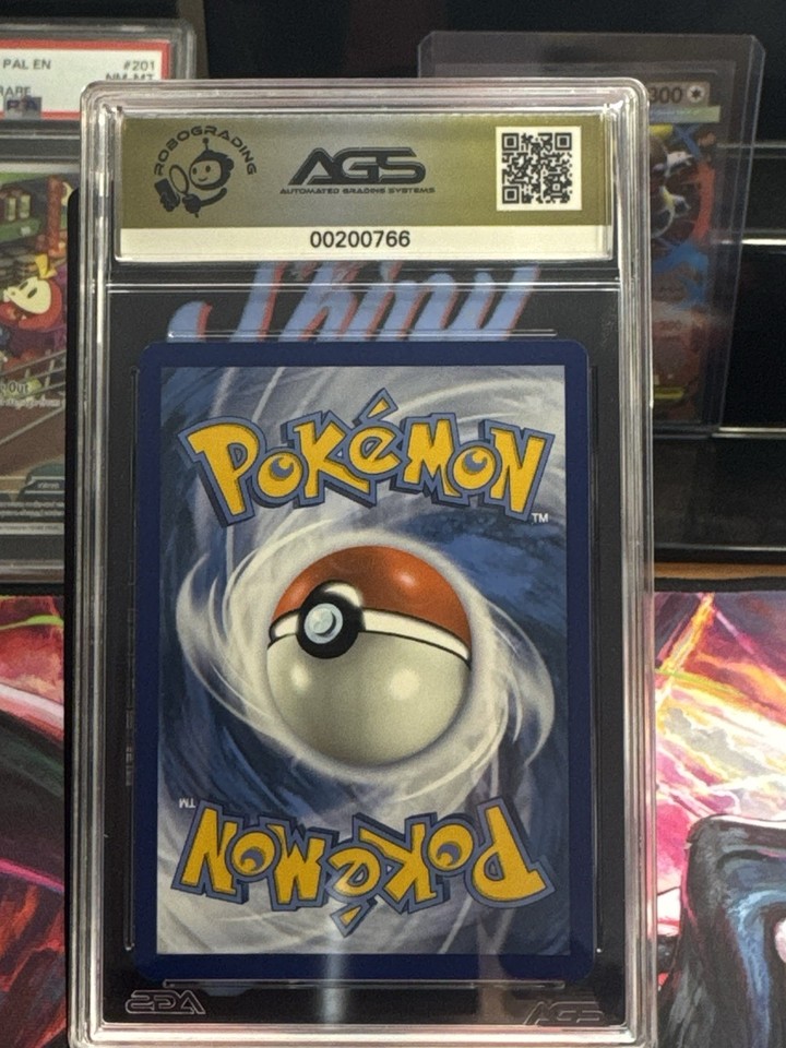 AGS Graded 9.5 MINT+ Slab 2023 Pokemon 151 Holo Lightning Energy w ...