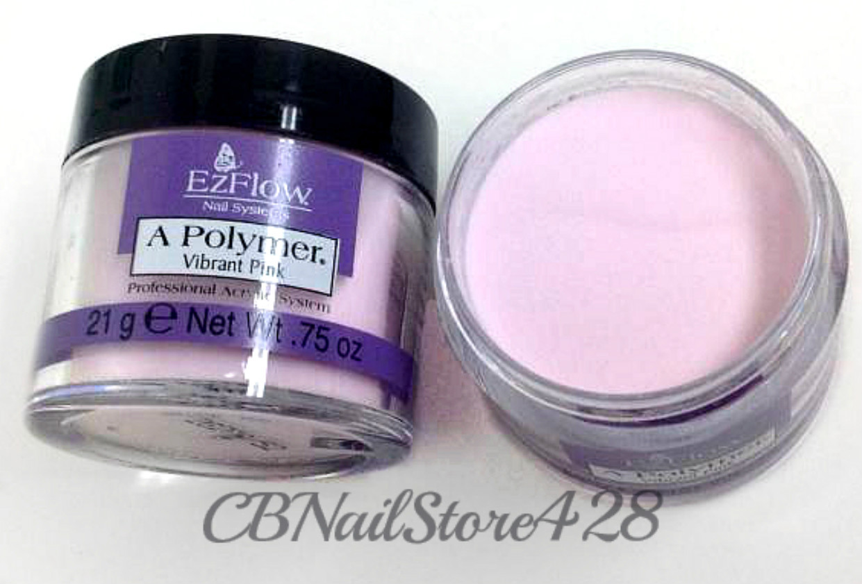 Ezflow -New- A Polymer- Acrylic Powder .75 oz/ 21g - Pick any color | eBay