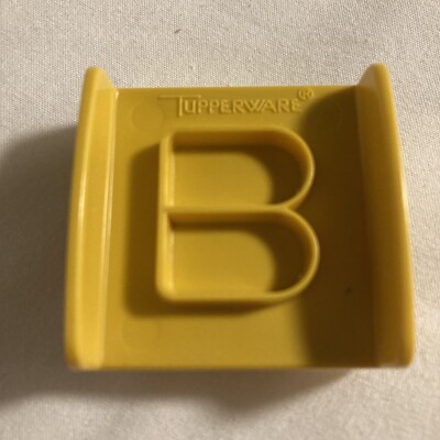 Vintage Tupperware Yellow Butter Pat Stamp Measurer Cutter #1690 | eBay