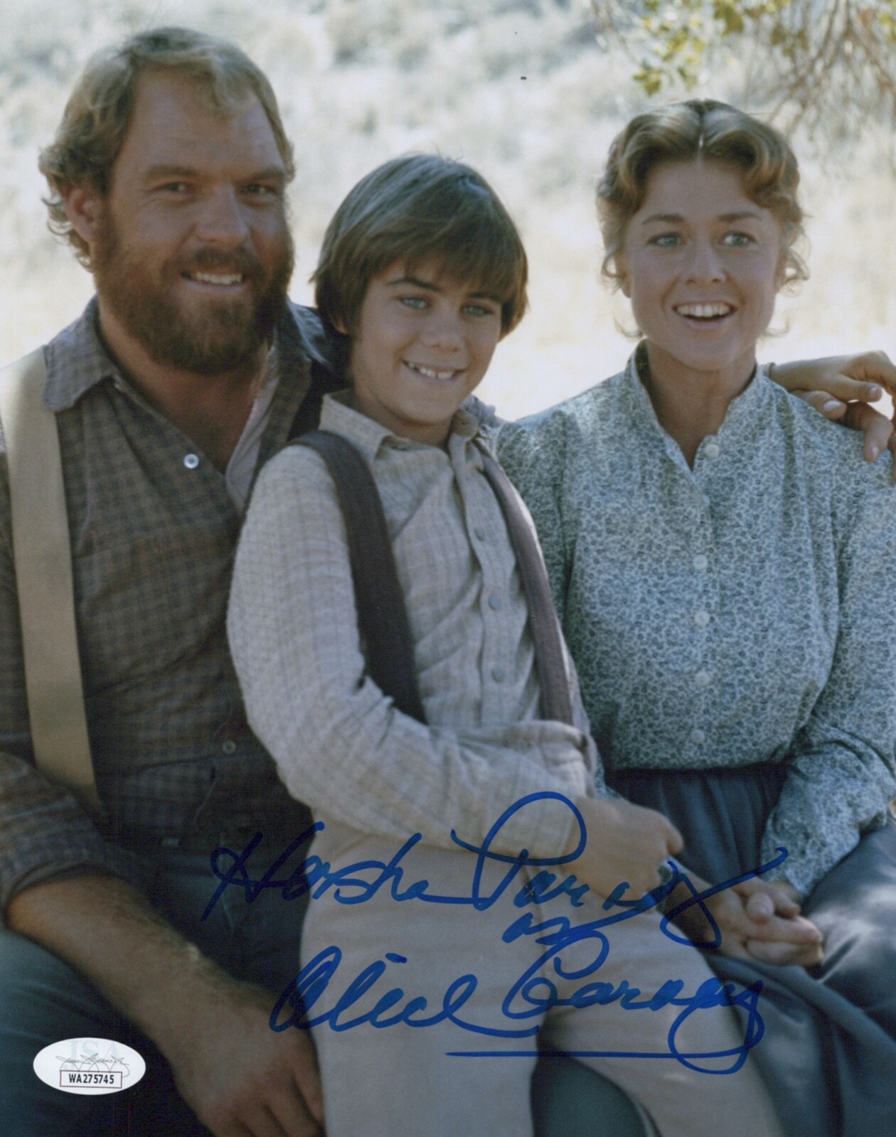 HERSHA PARADY Signed LITTLE HOUSE ON THE PRAIRIE 8x10 Autograph JSA COA ...