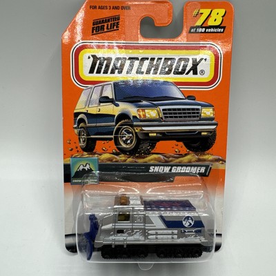 2000 Matchbox Snow Groomer Silver Snow Explorer New Sealed | eBay
